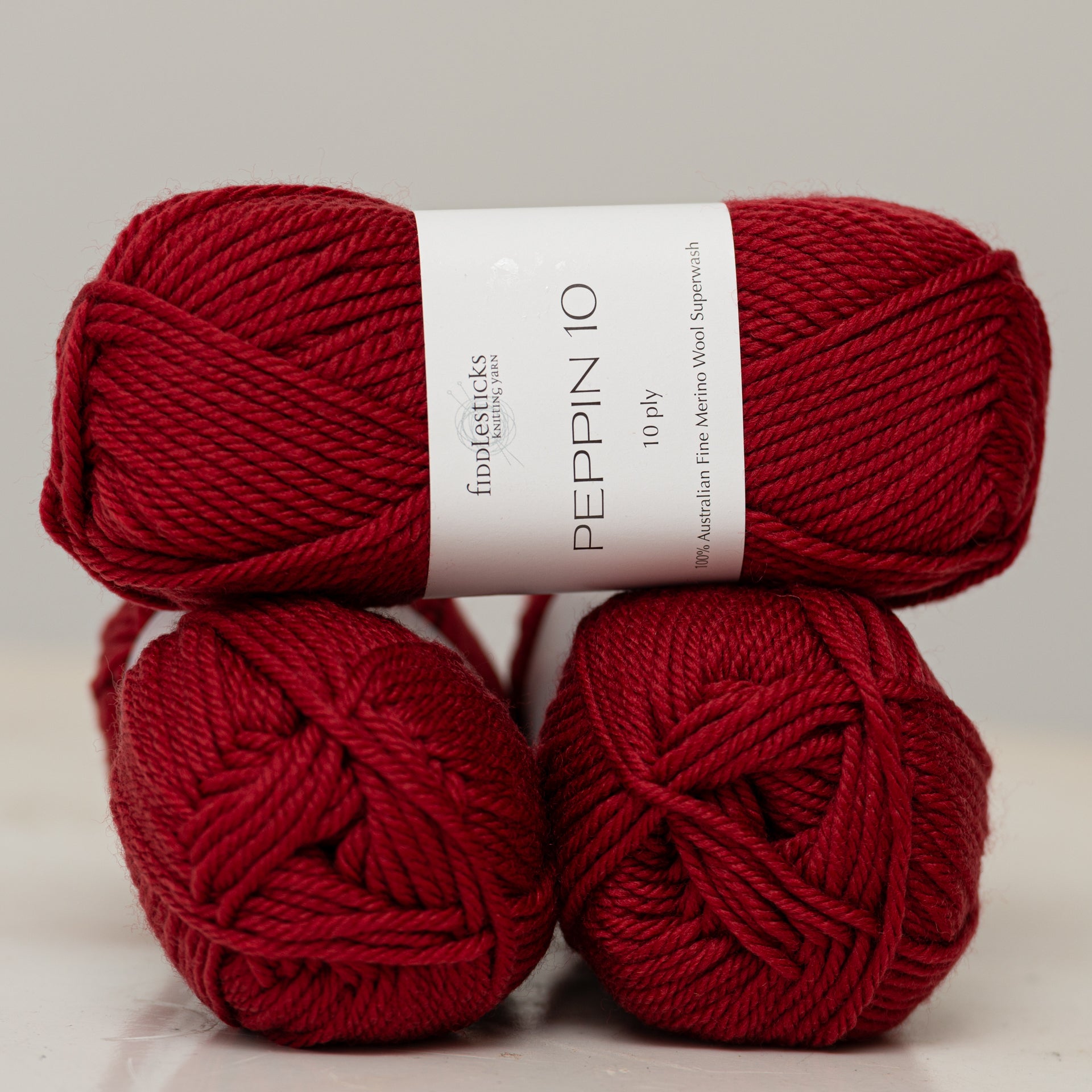 Fiddlesticks Peppin 10 - 1012 Geranium | Finzah Yarn Studio